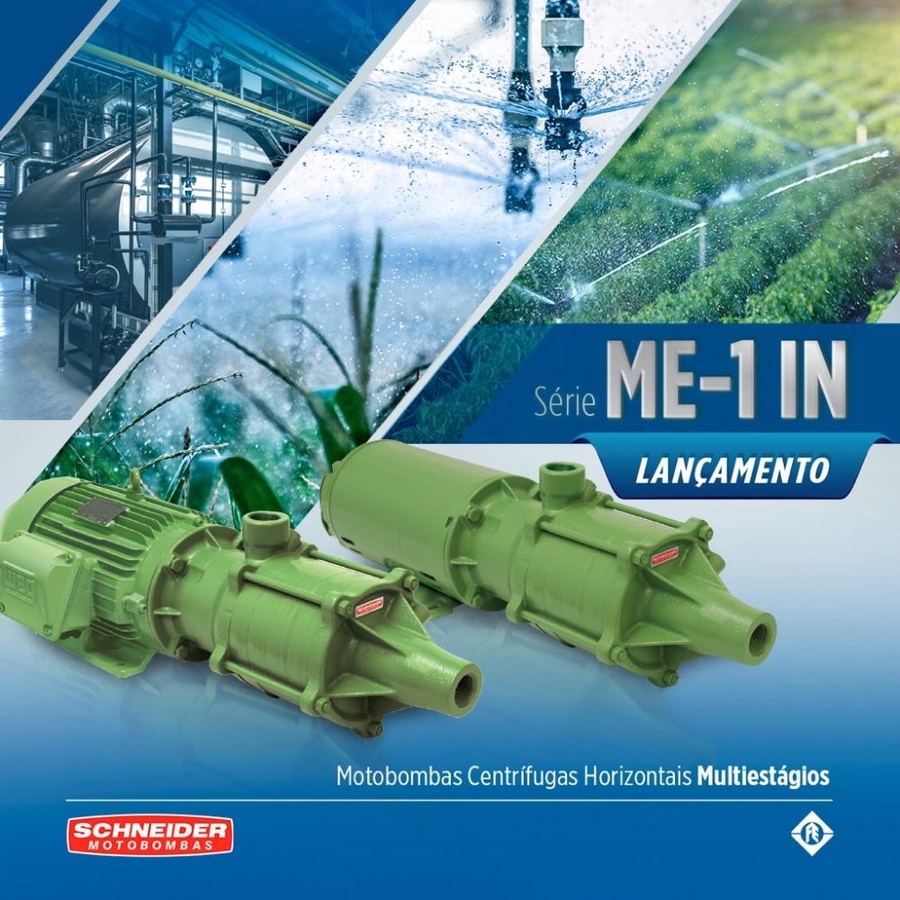 Bomba D'água Centrífuga ME-IN 1320 N 2.0 cv Monofásico 127/220V Schneider